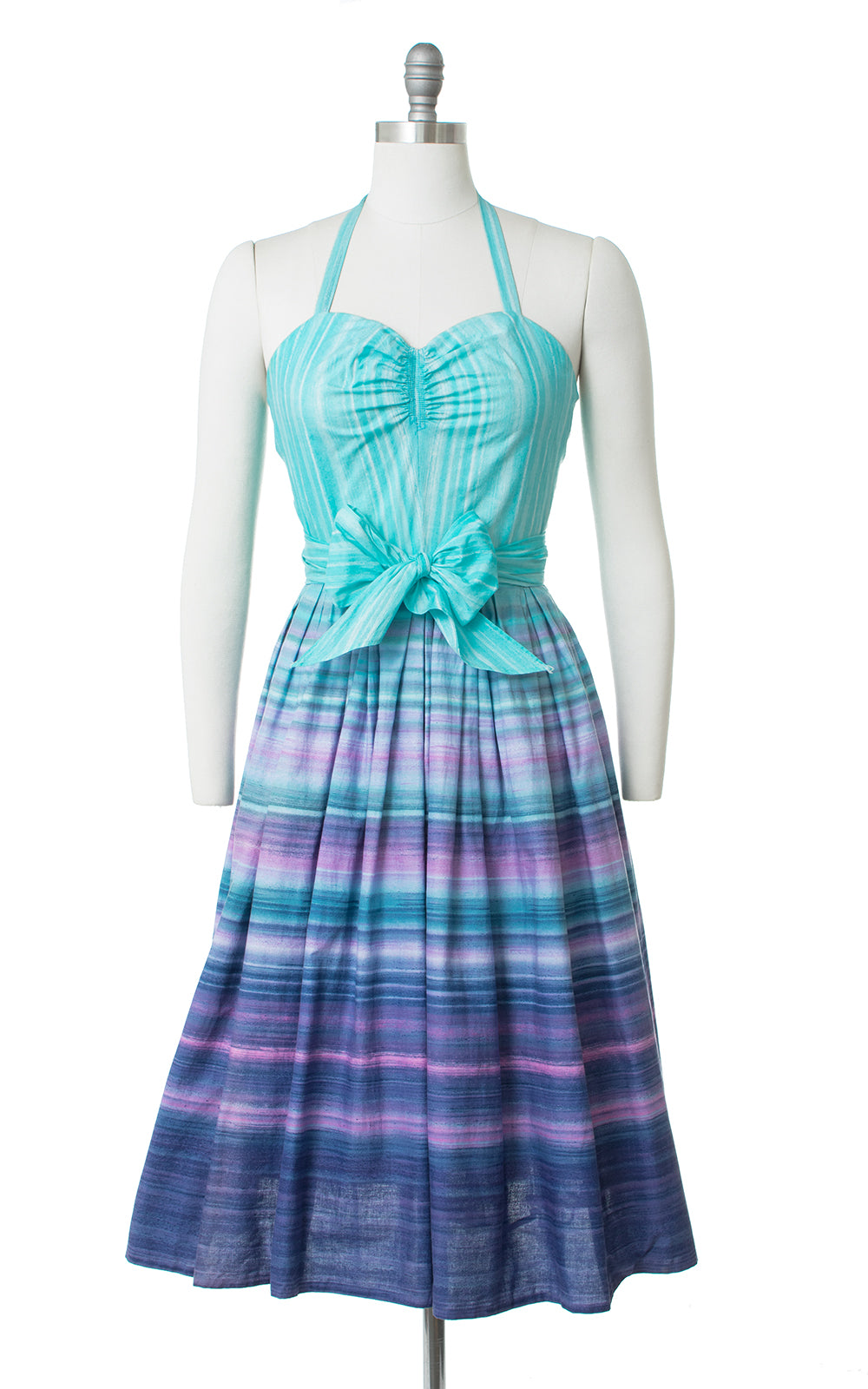 1950s Sunset Wrap Top Sundress | small – Birthday Life Vintage