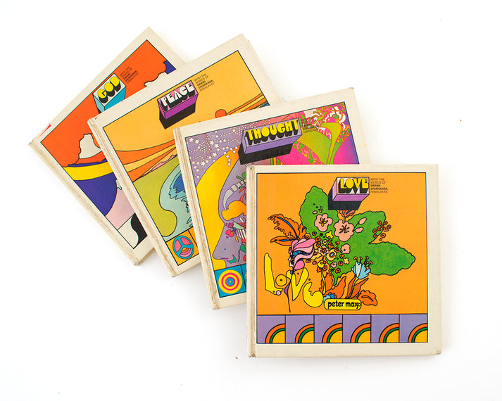 1970 Peter Max 1st Edition Illustrated Art Books (set of 4) – Birthday ...