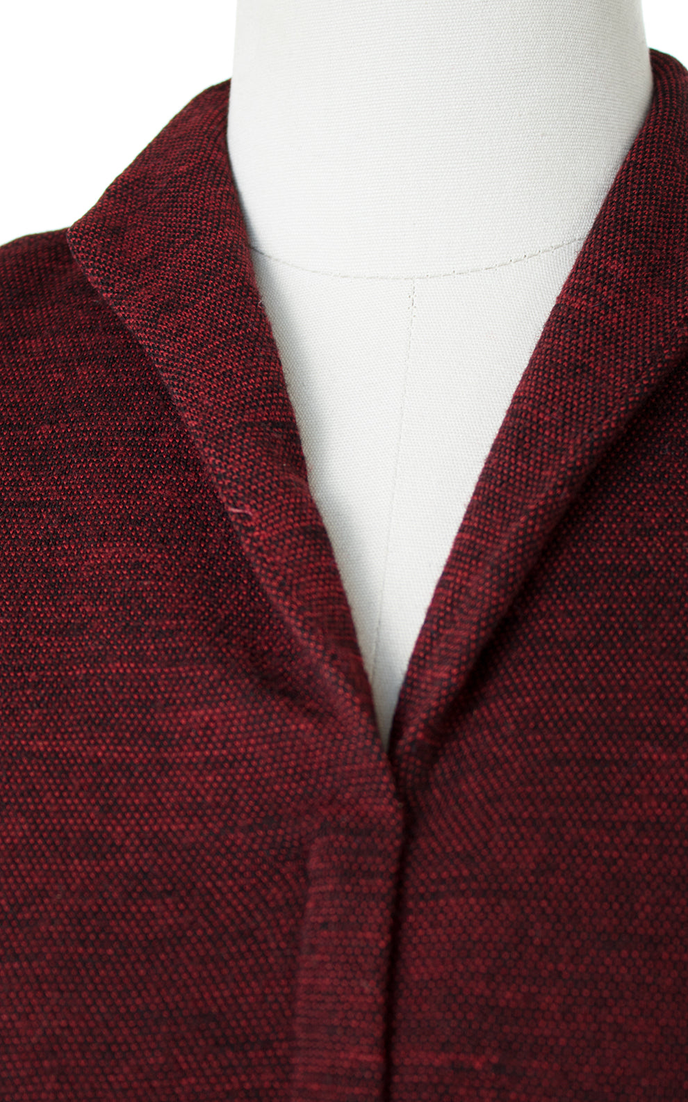 1950s Red Knit Jersey Dress | medium – Birthday Life Vintage