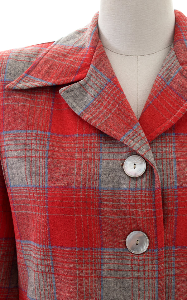 1950s Pendleton 49er Plaid Wool Jacket | large/x-large – Birthday Life ...