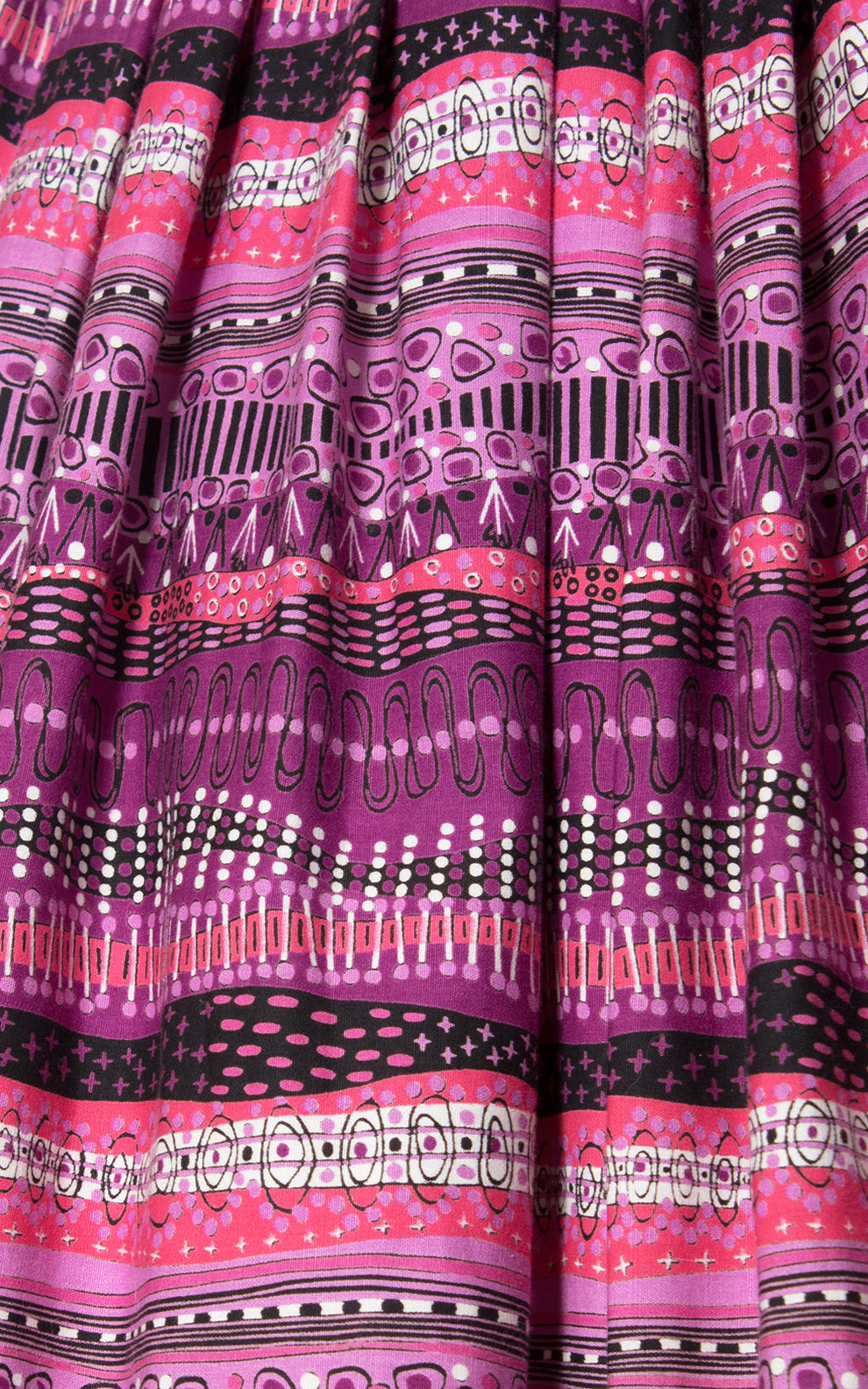 1950s AAA Atomic Border Print Shirtwaist Dress | medium – Birthday Life ...