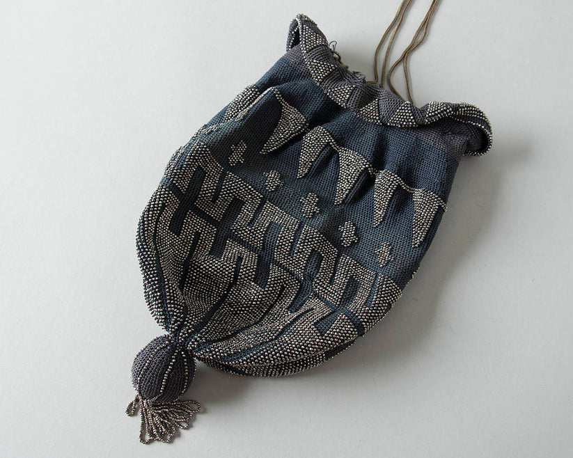 Antique French Cut Steel Micro Beaded Reticule – Birthday Life Vintage