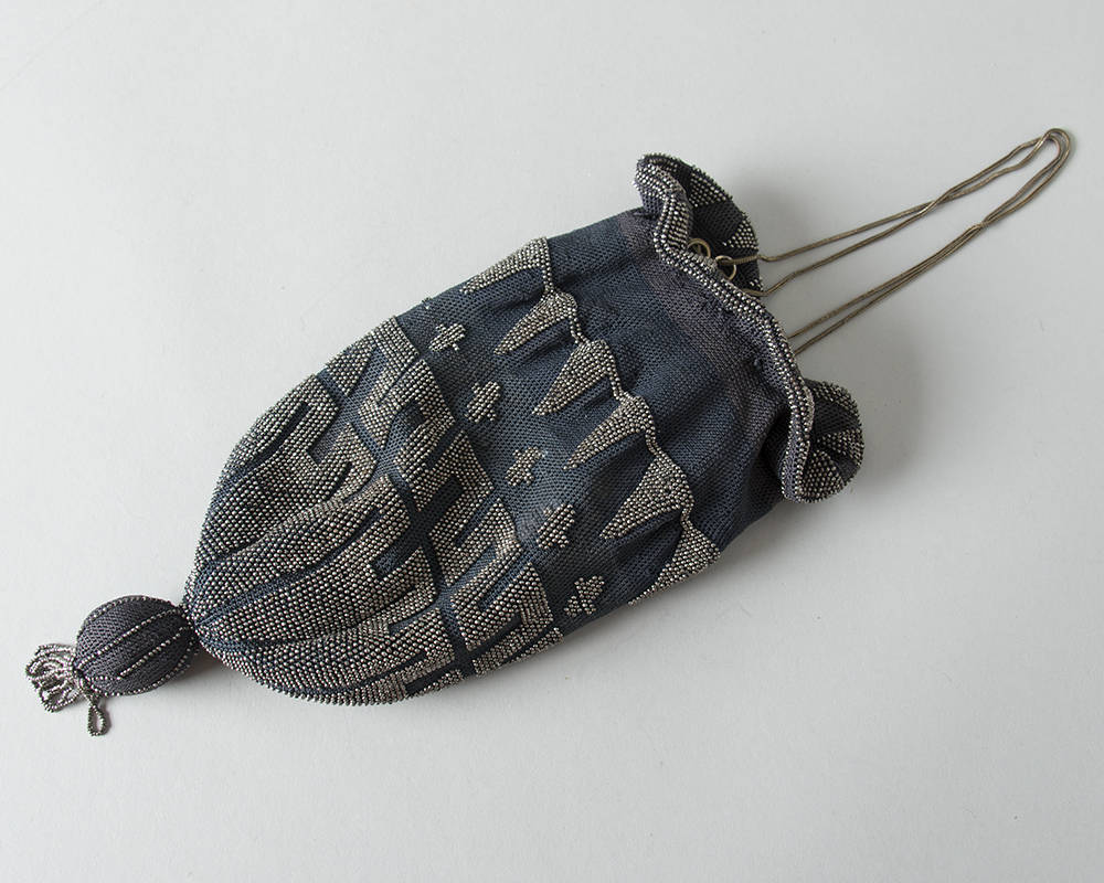 Antique French Cut Steel Micro Beaded Reticule – Birthday Life Vintage