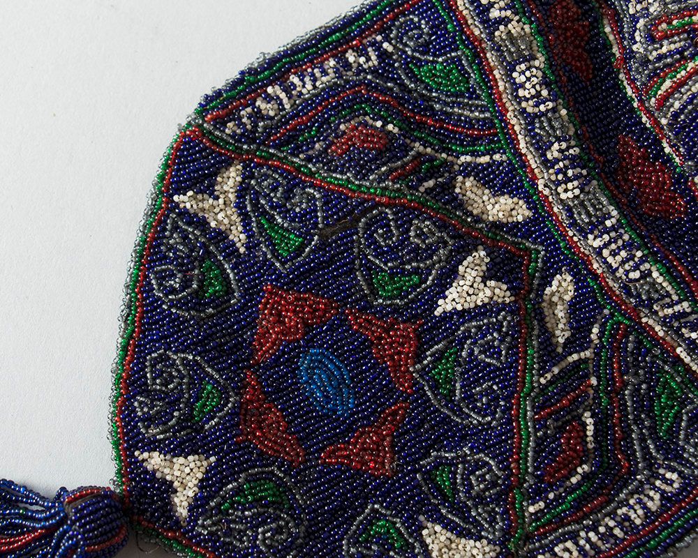 Antique Micro Glass Beaded Reticule – Birthday Life Vintage